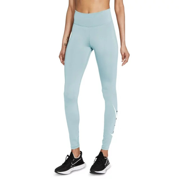 Nike | Pants & Jumpsuits | Nike Womens Tight Fit Midrise 78 Logo Leggings Plus Size X Glacier ...